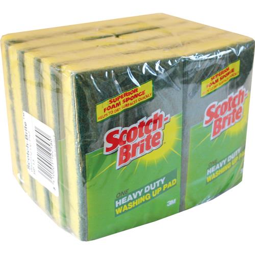 3M Scotch-Brite Washing Up Scouring Sponge Pk 10 1821 - RN000912972 ...