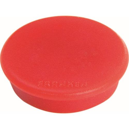 Tacking Magnet Size 24mm Adhesive Force 300g Red 10 Pieces - 4300/100 ...