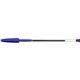Buy Bic Cristal Ball Pen Clear Barrel 1.0mm Tip 0.32mm Line Blue Ref ...