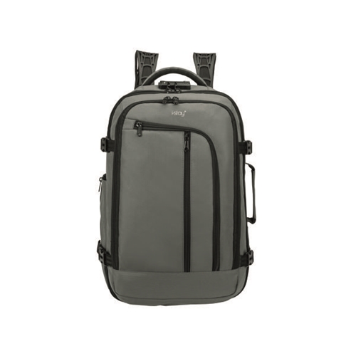 I-Stay 15.6 Inch Laptop Backpack with Padlock and USB Port Grey IS0215 ...