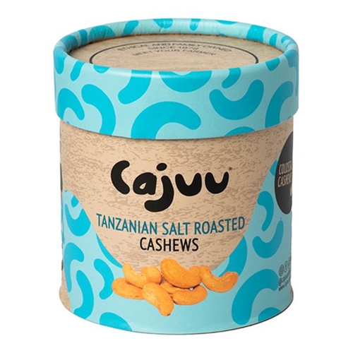 Buy CAJUU Tanzanian Salt Roasted Cashew Tube 100g [Pack of 6] - 0 ...