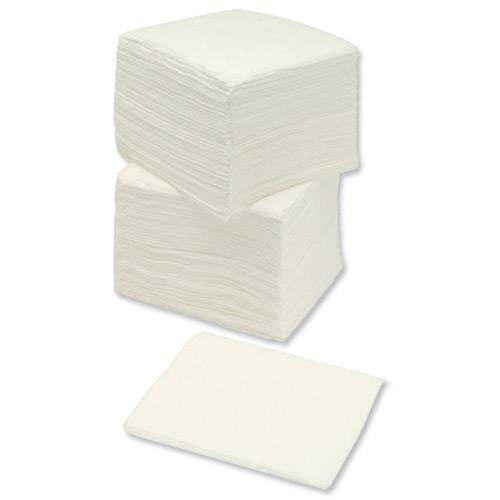 Napkins Economy Single Ply 300x300mm White [Pack 500] - 1651 ...
