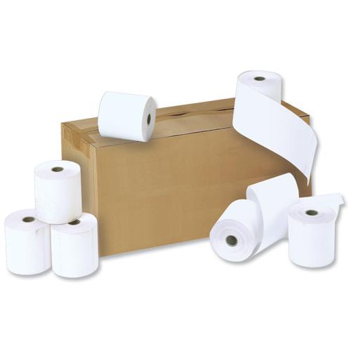 Credit Card Rolls Carbonless 2-ply 57x55x12.7mm White Ref CC1 - Pack 20 ...