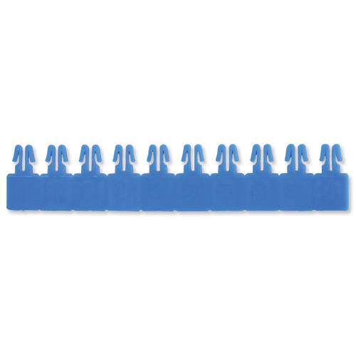 Versapak Arrow Seals Plain Blue Ref ARROW1000_BLS - Pack 1000 ...