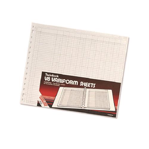 Twinlock V8 Variform Petty Cash 4 and 16 Sheets Ref 75990 [Pack 75 ...
