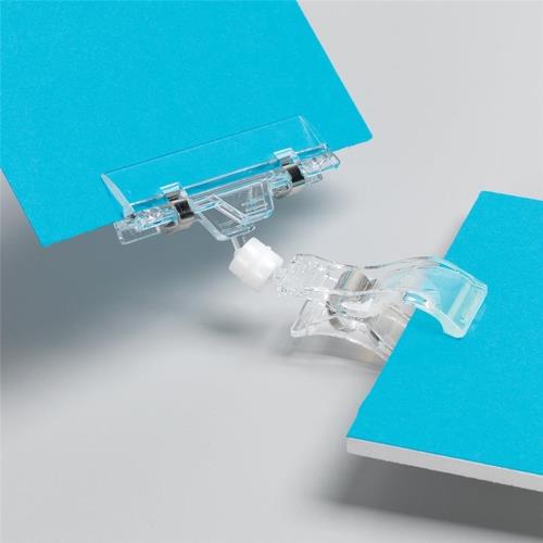 5 Star Office Retail Point Of Sale VersaGrip Spring Sign Holder Plastic ...