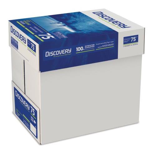 Discovery Copier Paper Ream-Wrapped 75gsm A4 White Ref DIS0750073 - 5 x ...