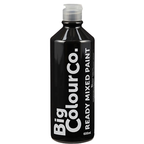 Ready Mixed Washable Paint 600ml Black PK6 - ARTHUR C ABBOTT LIMITED