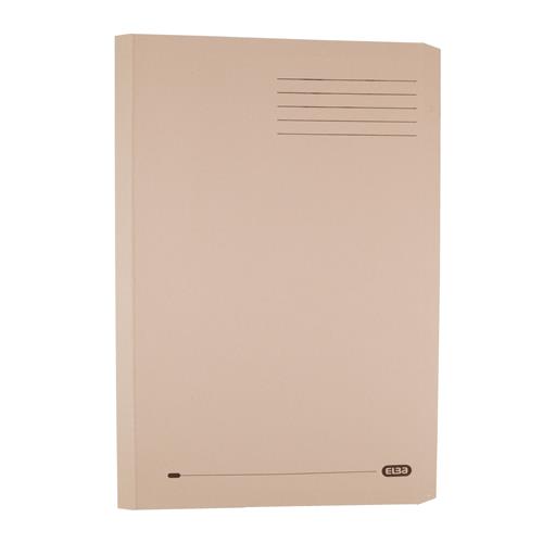 Elba Clifton Flat File With Back Pocket 285gsm Capacity 50mm Foolscap