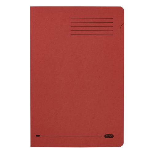 Buy Elba Square Cut Folder Recycled Heavyweight 285gsm Foolscap Red Ref ...
