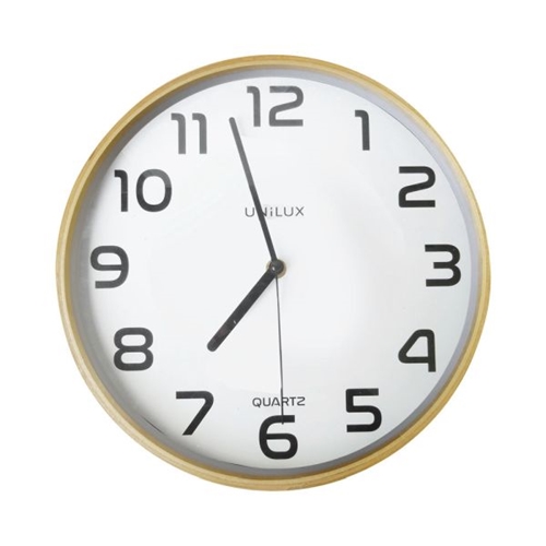Unilux Baltic Battery Clock Wood 400094591 - 400094591 - 3595560025251 ...