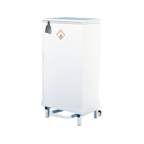 Buy Fire Retardant Sack Holder 64 Litre White Semi-Mobile 330328 ...