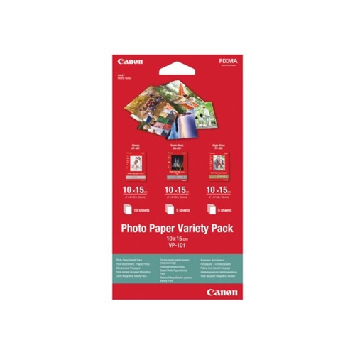Buy Canon Photo Paper Variety 10x15cm (Pack of 20) 0775B078 - 0775B078 ...