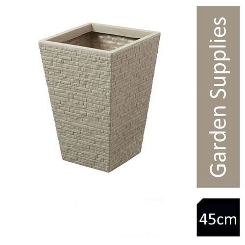 Buy Strata Slate Stone 45cm Tall Planter {GN577} - GN577-STN ...
