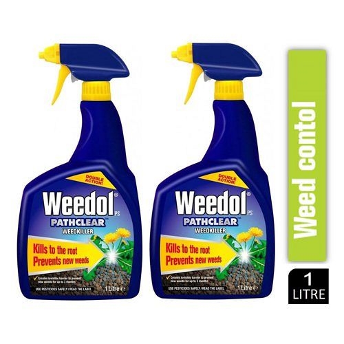 Weedol Pathclear Weedkiller 1 Litre - PACK (6) - UK Office Direct Ltd
