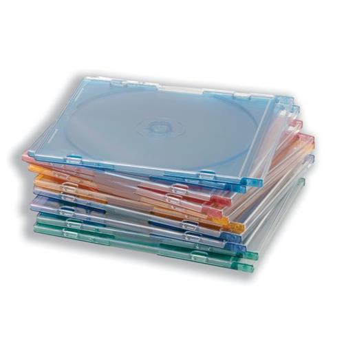 CD Slimline Jewel Case Assorted [Pack 100] - CCS95509 - 05018206359537 ...