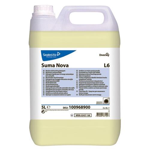 SUMA L6 Nova Dish Washer Detergent 5 Litres Ref 4027310 [Pack 2 ...