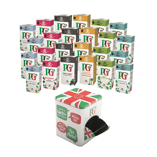 PG Tips Variety Pack of Envelope Tea Bags (Pack of 150) 29485801 - FREE ...