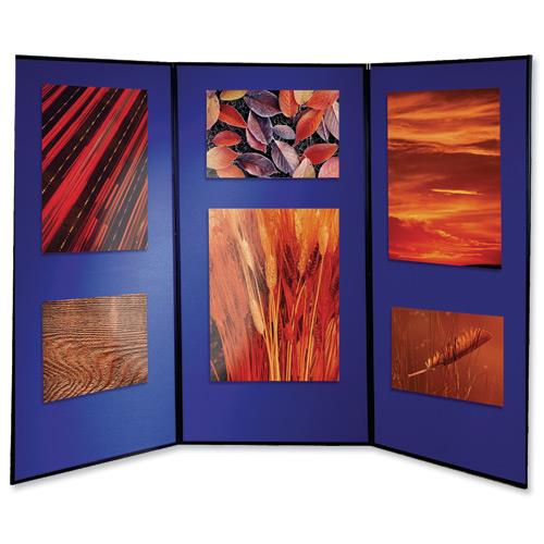 Nobo Showboard Extra Display 3 Panels 9.5Kg W1800xH2700mm-Open Sides ...