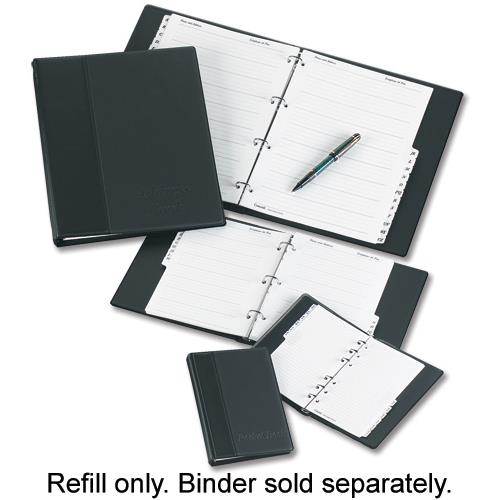 Buy Telephone Index Book Refill Untabbed 20 Sheets A5 White - 80601 ...