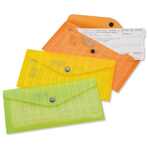 Buy GLO Popper Wallets Polypropylene DL Assorted [Pack 3] - 464 ...