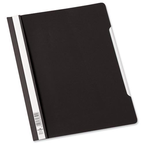 Buy Durable Clear View Folder Plastic with Index Strip Extra Wide A4 ...