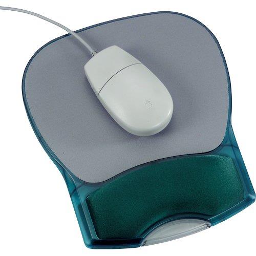 Buy Compucessory Mouse Mat with Gel Wrist Rest with Black Frame Ref ...