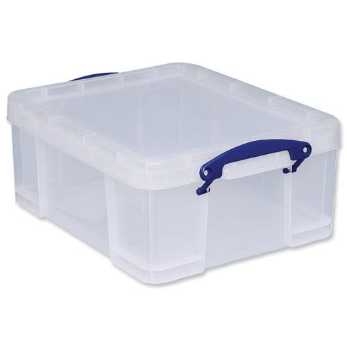 18 L Really Useful Storage Box Plastic Lightweight Robust Stackable 18 ...