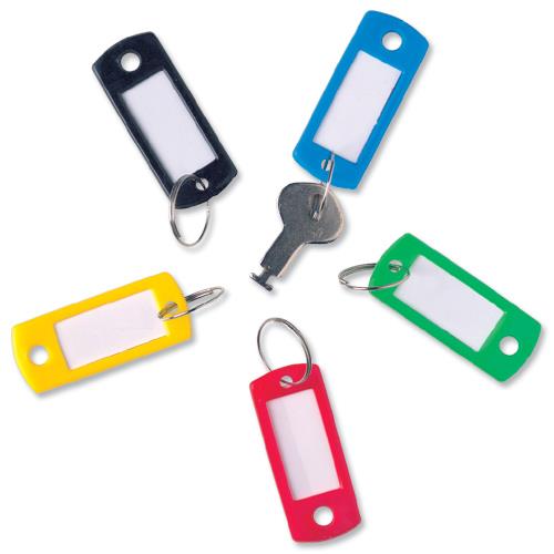 5 Star Facilities Key Hanger Standard with Fob Label 50x22mm Assorted ...