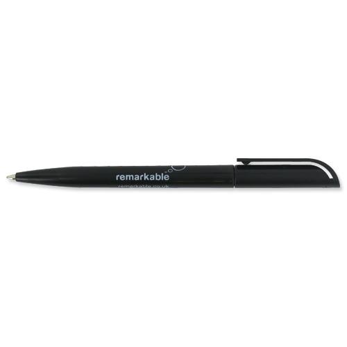 Buy Remarkable Recycled Packaging Eclipse Pen Black [Pack 10] - 7011 ...