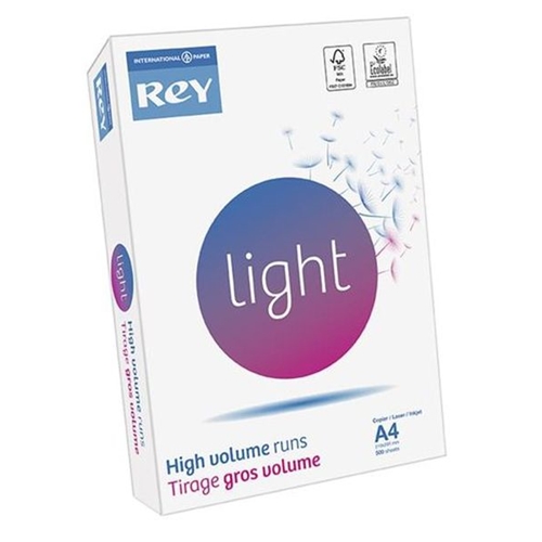Rey Office Light Paper A4 75gsm Box of 10 Reams - RYLFS075X704 x 2 ...