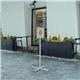 Durable INFO STAND OUTDOOR Stainless Steel Floor Sign - A3 Display ...