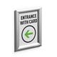 Durable Aluminium Snap Frame Retail Clip Poster Holder Notice Board ...