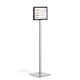 Durable INFO STAND BASIC Aluminium Display Panel Info Floor Sign A4 - 1 ...