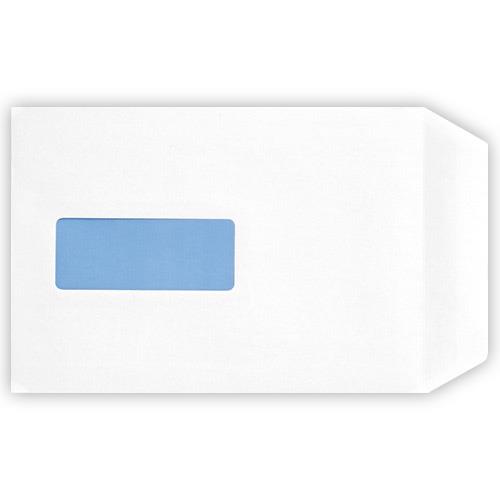 5 Star Office Envelopes Pocket Peel and Seal Window 100gsm White C5 ...