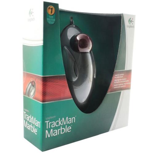 Buy Logitech Marble Trackball Optical Mouse 08 USB 910-000808 - 910 ...