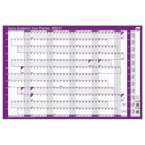 Sasco Academic Year Planner Unmounted 2021-22 2410139 - 2410139 ...