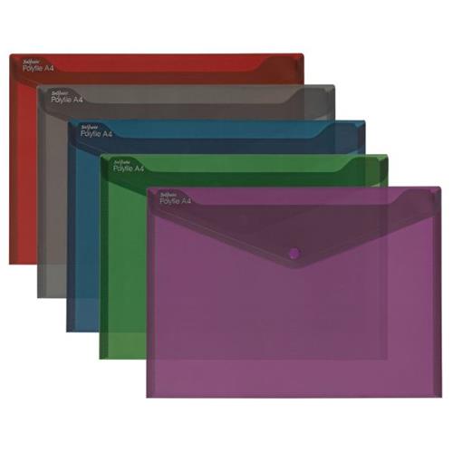 Snopake Fusion Polyfile A4 Assorted (Pack of 5) 15643 - 15643 ...