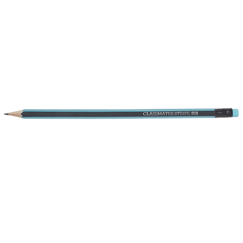 Classmates HB Eraser Tipped Striped Pencils [Pack of 144] - 60121518 ...