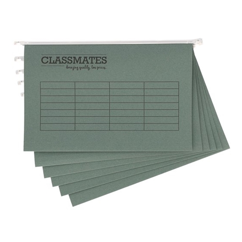 Classmates Suspension Files, Green, Foolscap [Pack of 50] - GO2 GROUP ...
