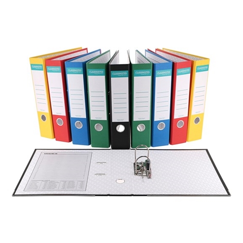 Classmates A4 Lever Arch Files, Assorted Colours [Pack of 10 ...