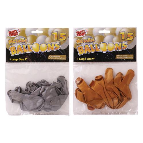 Buy Tallon Metallic 9-inch Round Balloons (180 Pack) 5702 - 5702 ...