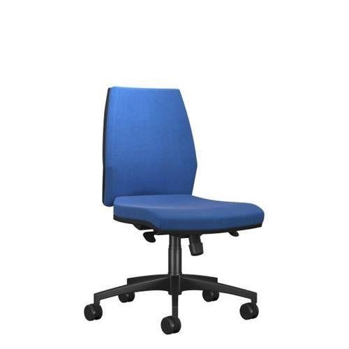 Rome Mid Back Chair - Blue Ref CH7012BKMIRBL - CH7012BKMIRBL ...