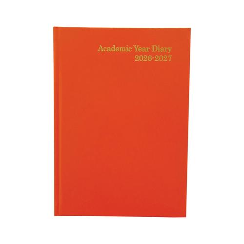 Academic Diary Week To View A5 Orange 2026-2027 FS669201 - FS669201 ...
